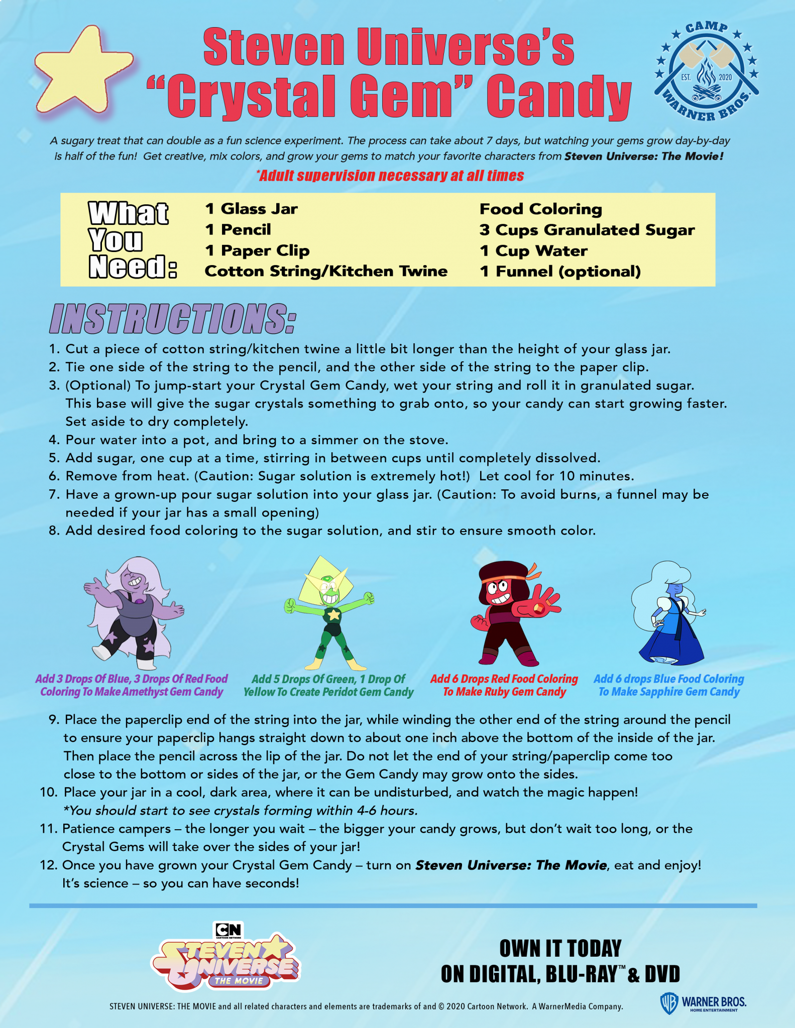 #CampWarnerBros – Week 2 – Science Fun - Mom and More