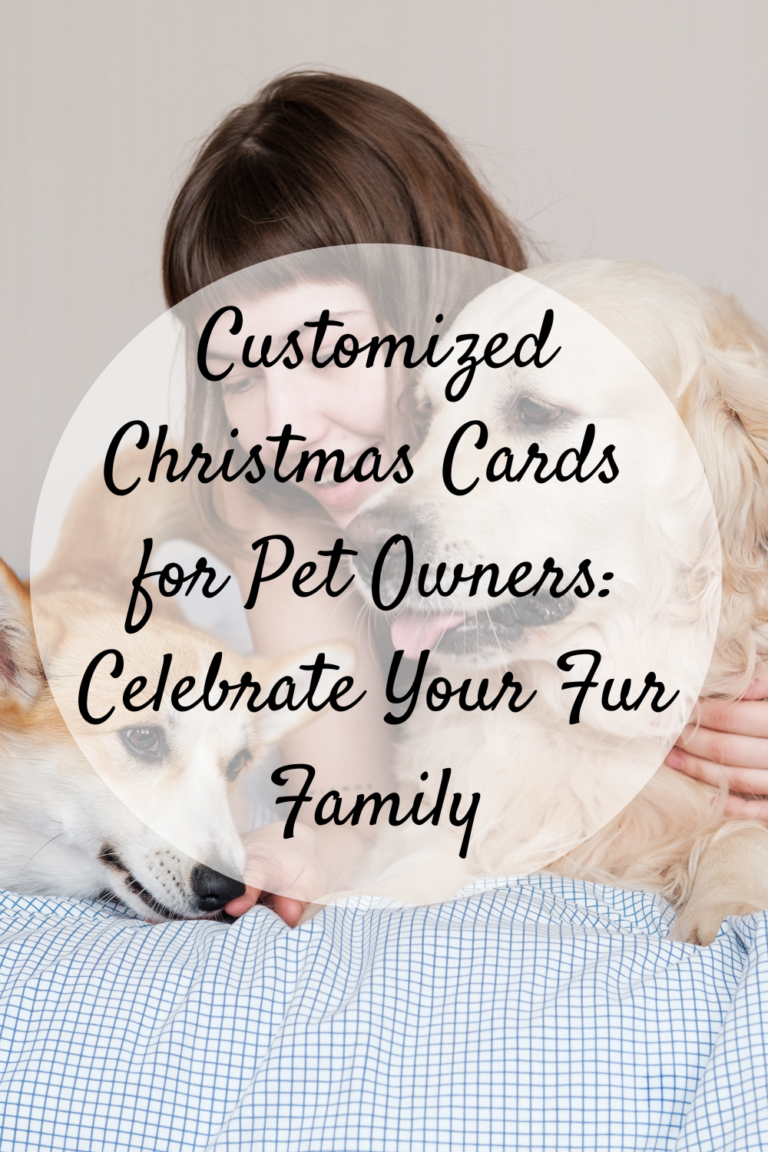 Customized Christmas Cards for Pet Owners: Celebrate Your Fur Family ...