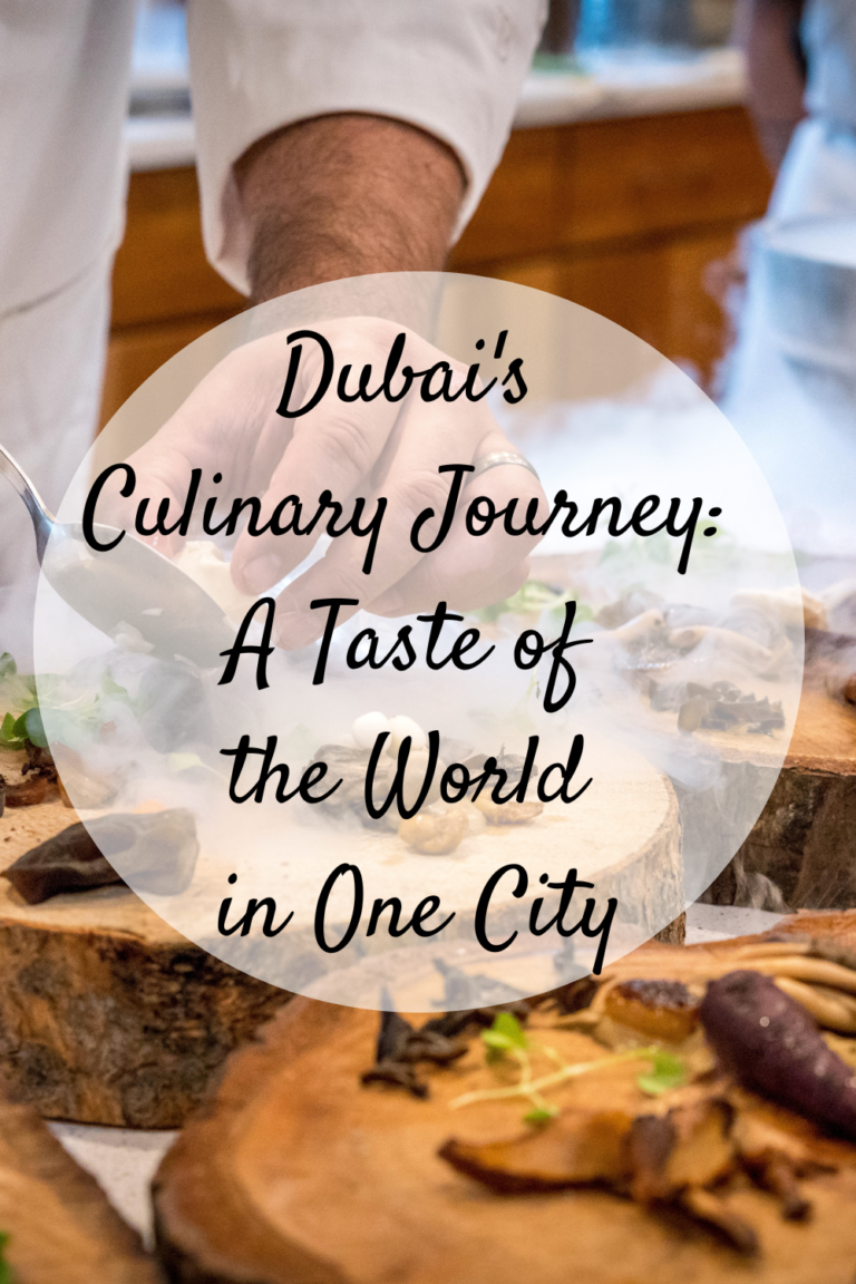 Dubai's Culinary Journey: A Taste of the World in One City - Mom and More