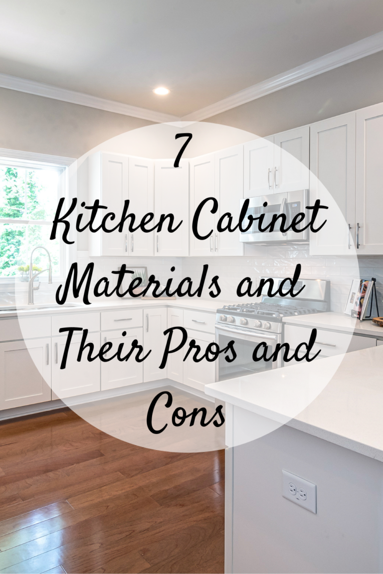 7 Kitchen Cabinet Materials and Their Pros and Cons - Mom and More