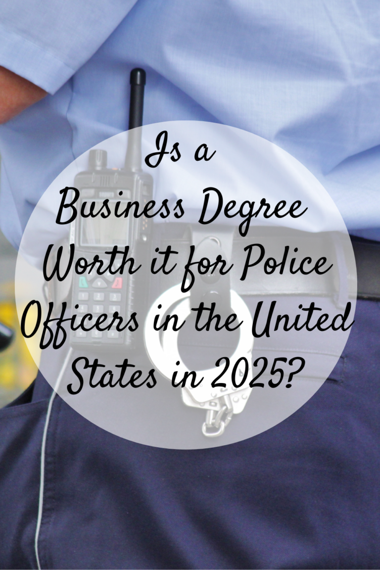 Is a Business Degree Worth it for Police Officers in the United States ...